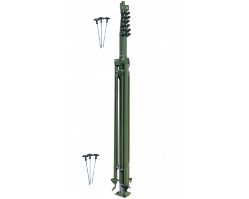 Telescopic aluminium mast 9 meters buy in Ukraine, order telescopic ...
