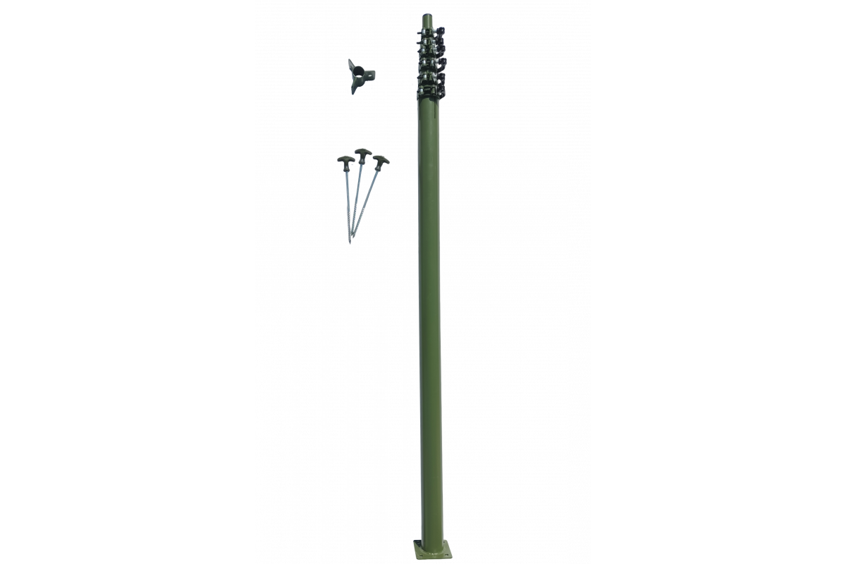 Telescopic aluminium mast 9 meters no tripod buy in Ukraine, order ...
