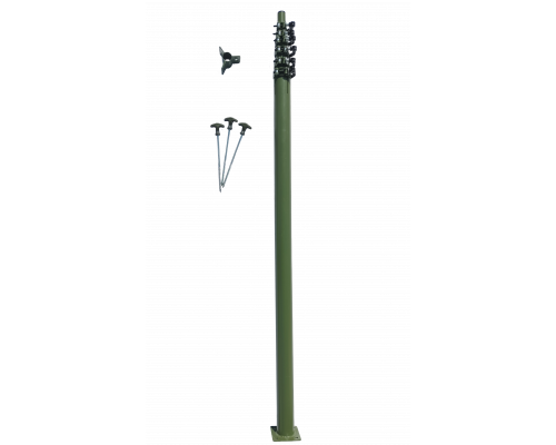 Telescopic aluminium mast 9 meters no tripod buy in Ukraine, order ...