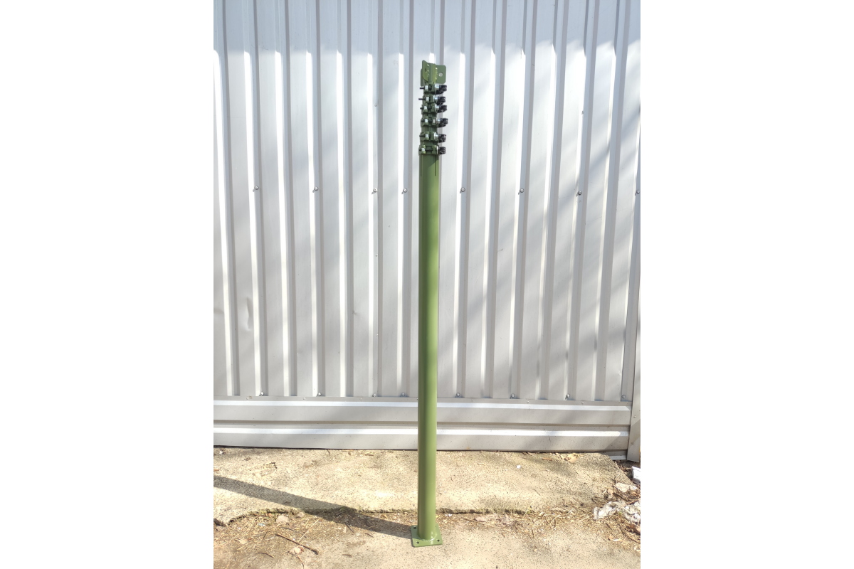 Telescopic aluminium mast 9 meters no tripod buy in Ukraine, order ...